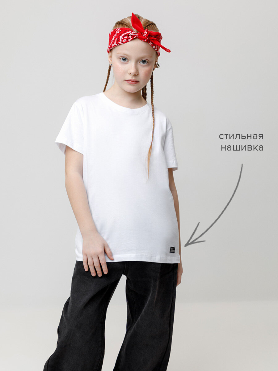 Футболка crockid К 302125-1/белый, размер 64/128, белый — фото 1