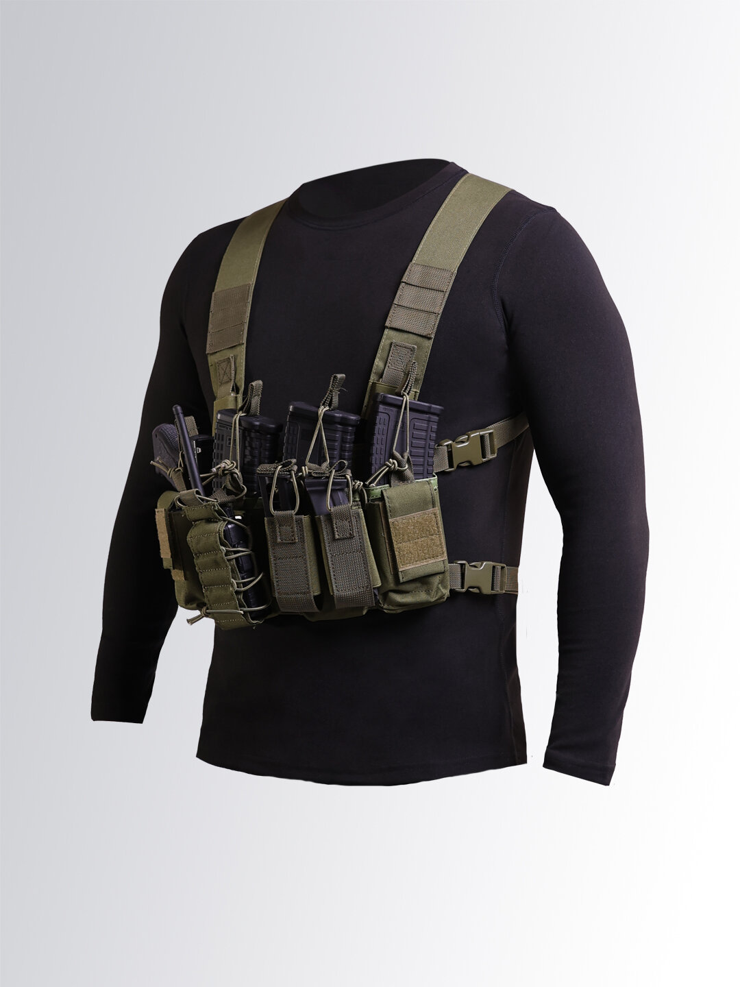 Плечевая разгрузочная система с подсумками