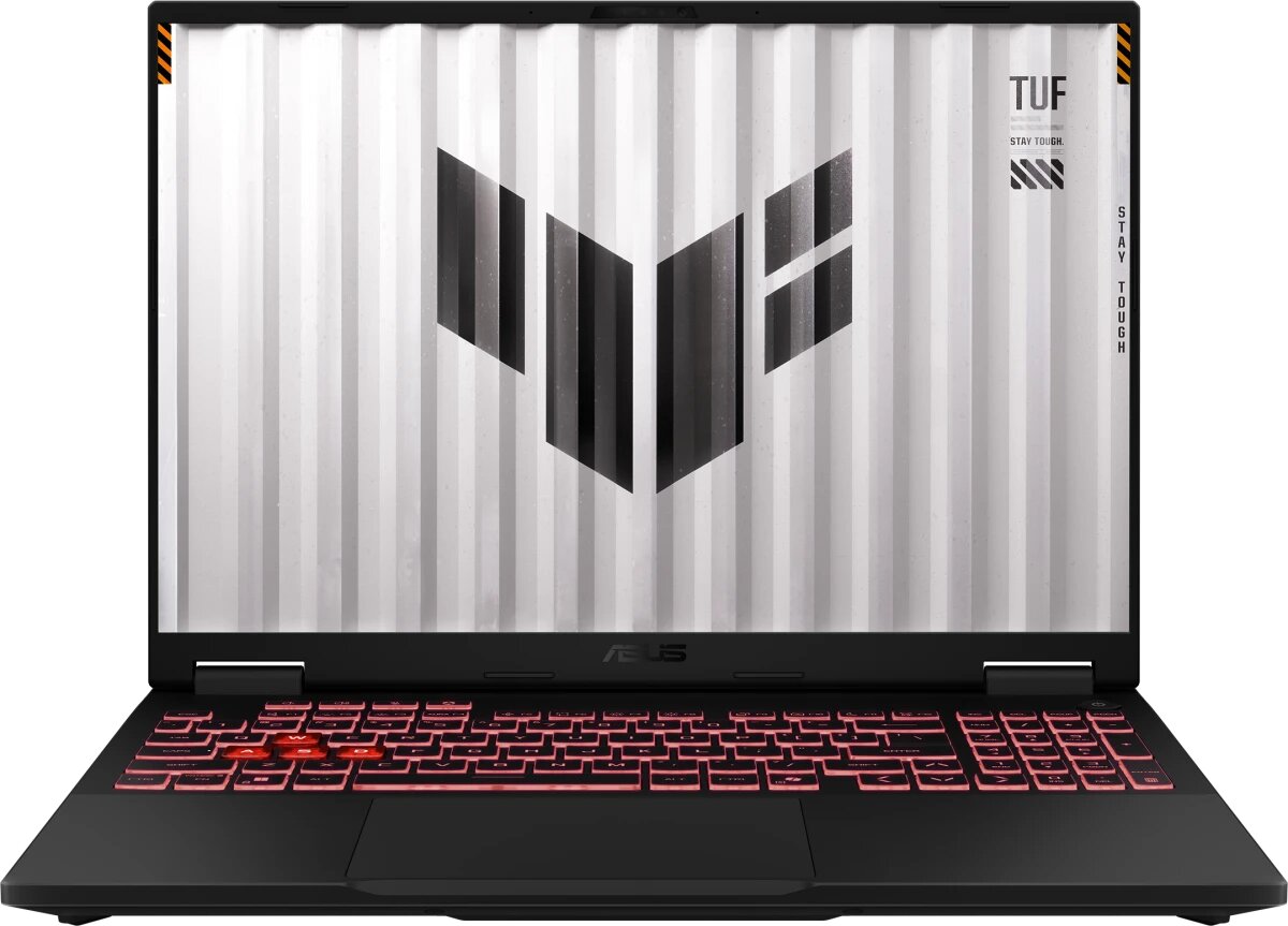 Ноутбук ASUS TUF Gaming A16 FA608UM 16", Ryzen 7 260, 16GB, 512GB, RTX 5060 8GB, Win11 Pro, grey
