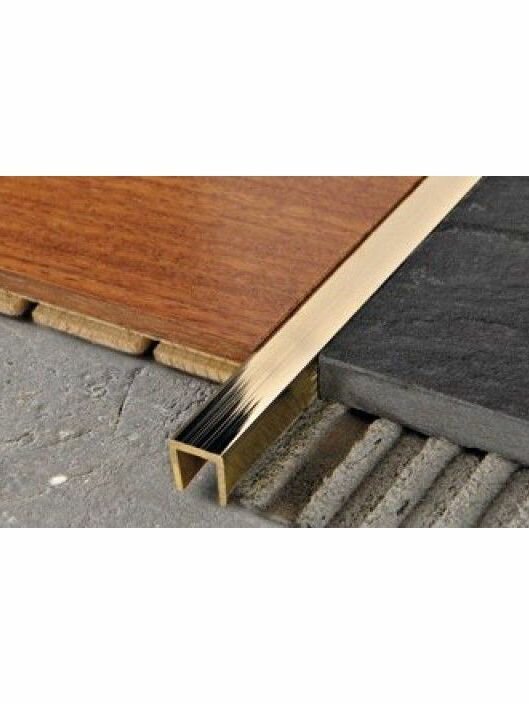 Профиль П-образный Латунный PCLOL 10 PROCANAL Progress Profiles Латунь Полированная 2700 мм - 1шт