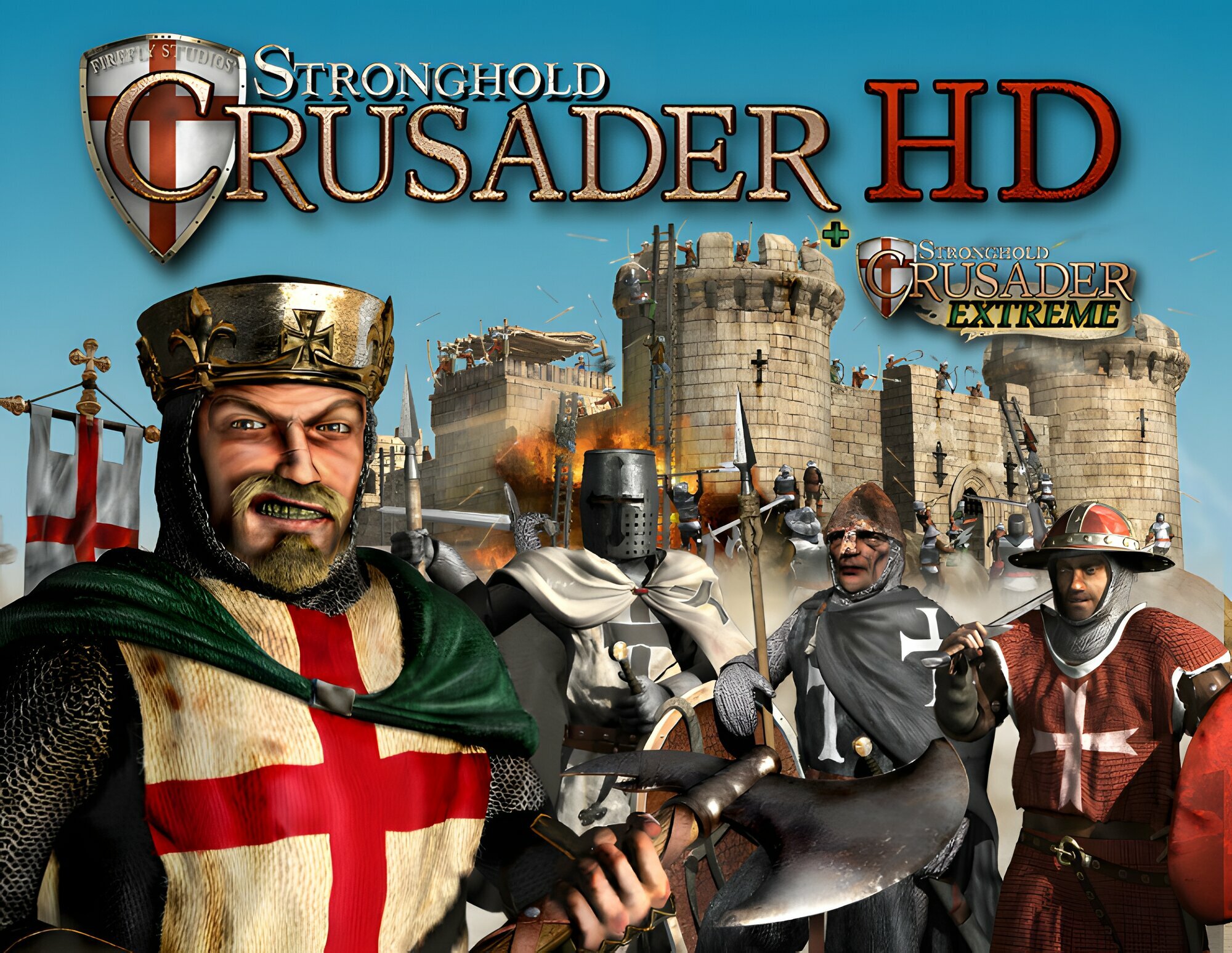 Stronghold Crusader HD, Firefly Studios Limited, цифровая версия, Steam (Для платформы PC)