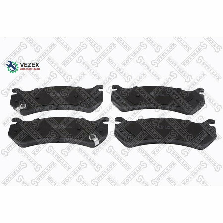 STELLOX 768002BSX 757 02 ! колодки дисковые п.\ Cadillac Escalade 99>, Chevrolet Tahoe 95>/Uplander 05>