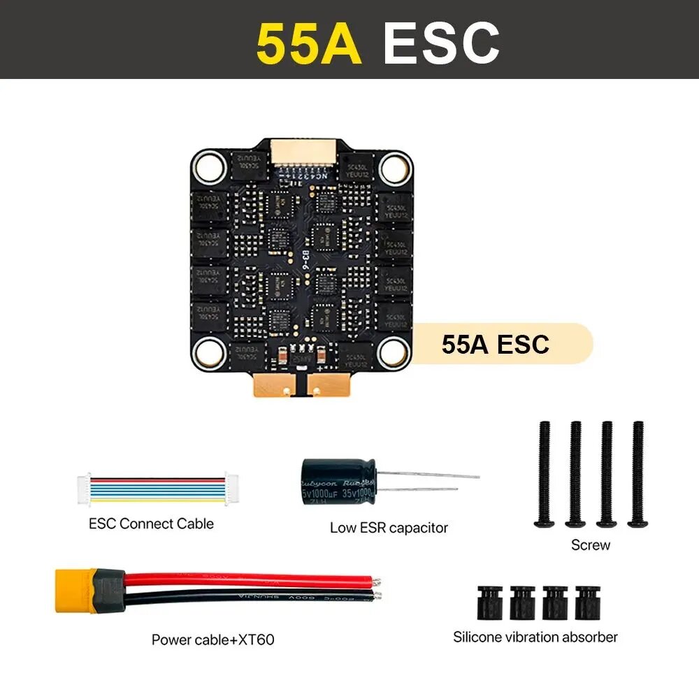 Комплект полетного контроллера 9IMOD ESC 55A