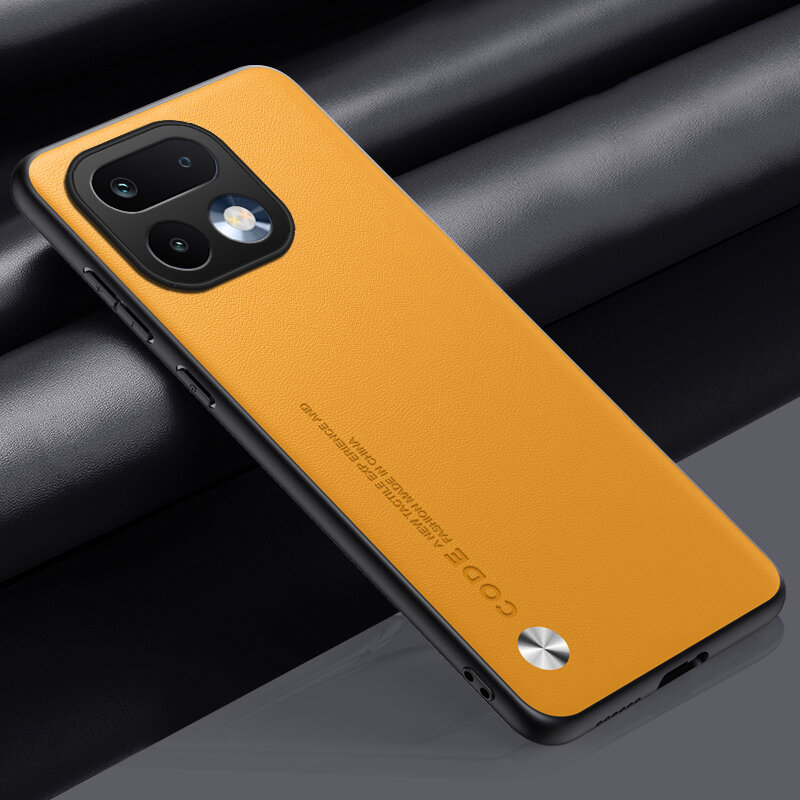 Чехол Realme 16 Pro / Realme 16 Pro (5G) для Ультратонкий кожаный материал полная защита
