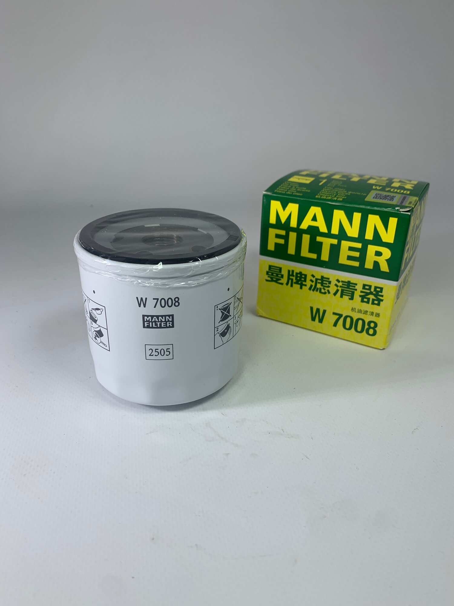 Масляный фильтр MANN W 7008 для Ford Focus 2 1.6 / Fiesta 1.4 / Mazda 2