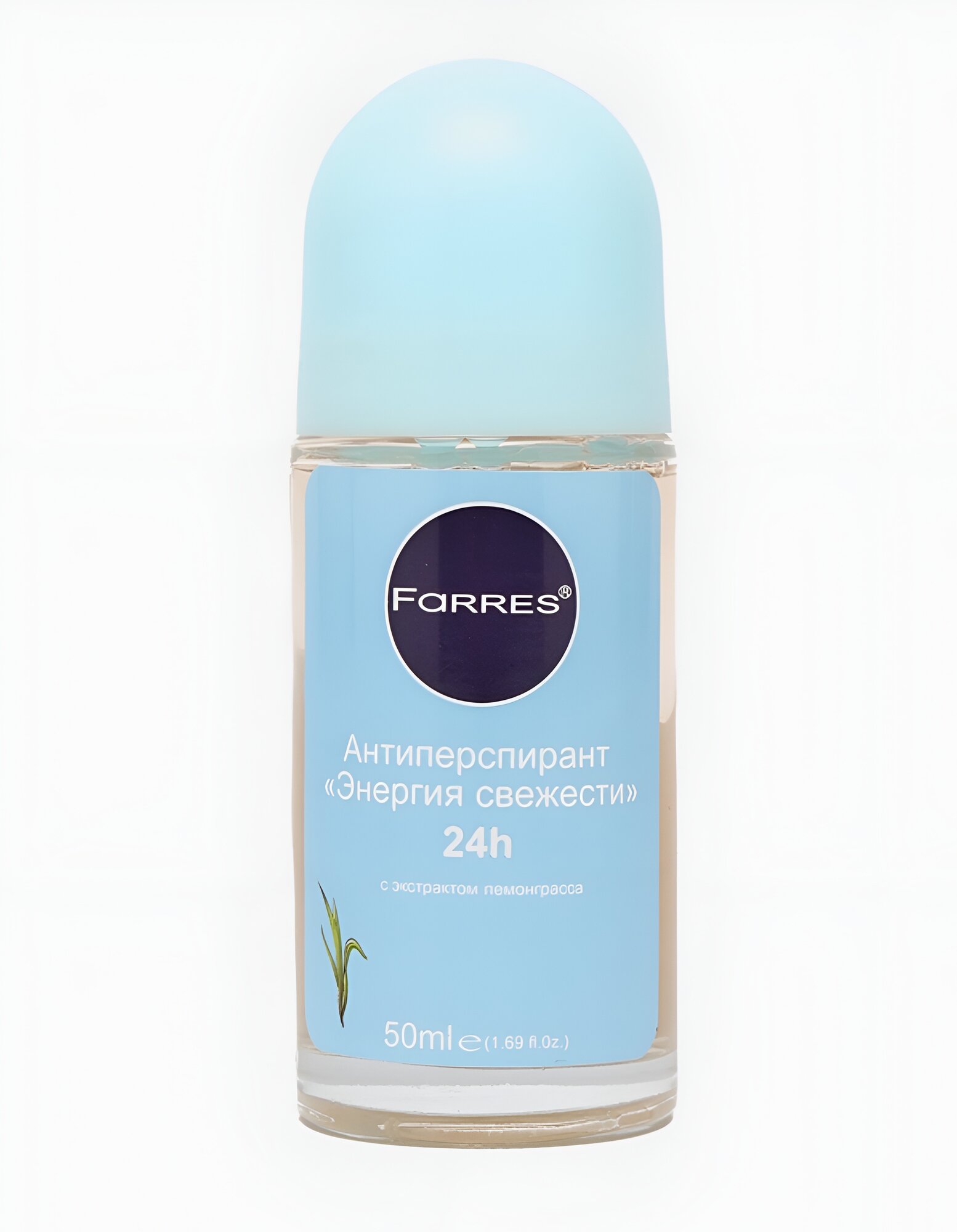 Антиперспирант Farres "Энергия свежести", женский, с экстрактом лемонграсса, 50 мл
