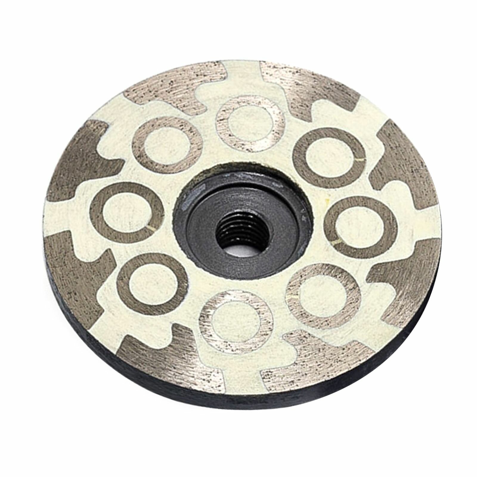 4-дюймовый чашечный круг из смолы и металла мелкая зернистость резьба 5/8 дюйма-11