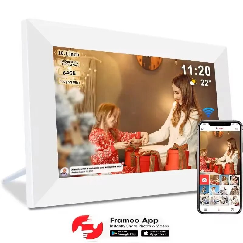 Frameo Цифровая фоторамка 10.1 дюйма 64 ГБ