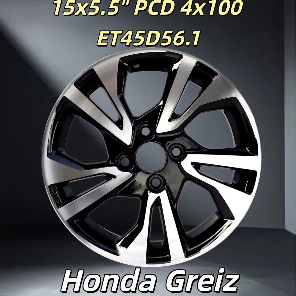 Honda 15-дюймовые легкосплавные диски Колесный диск 15x5.5" PCD4х100 ET45 D56.1