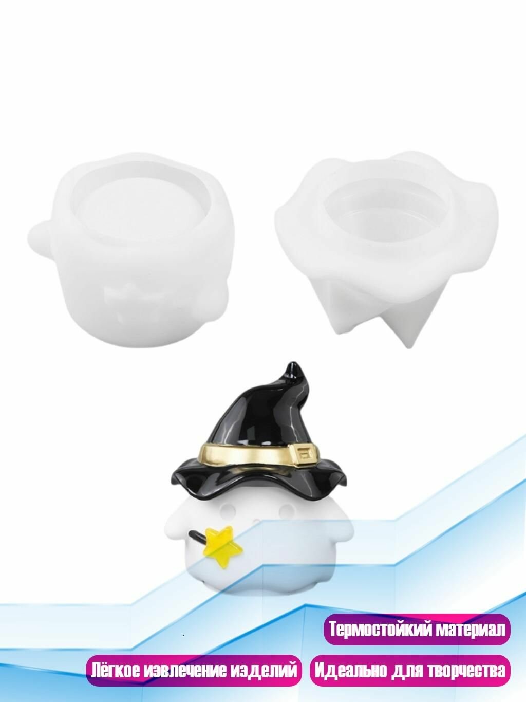 Силиконовая форма для заливки