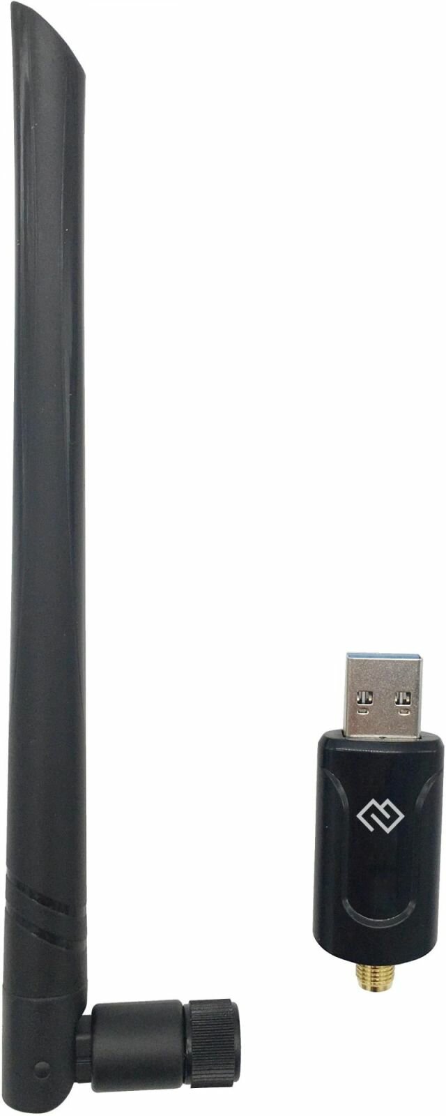 Сетевой адаптер DIGMA Wi-Fi, AC1300, USB 3,0, с 1 съемной внешней антенной (DWA-AC1300E)