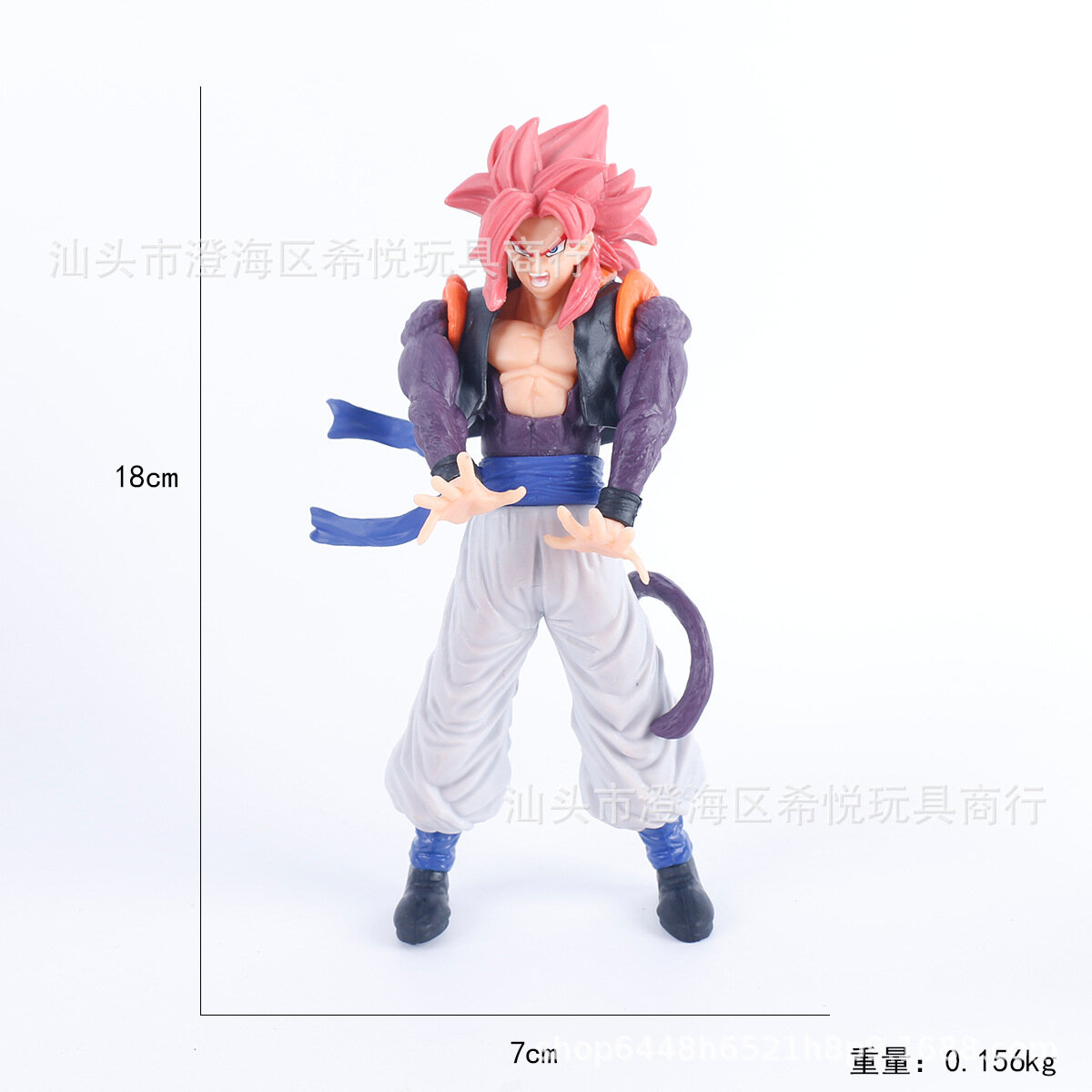 Фигурки персонажей аниме Dragon Ball в образе Супер Сайяна Гоку и Вегеты, настольные украшения, Гогета в образе Супер Сайяна 4 с повреждениями после боя.