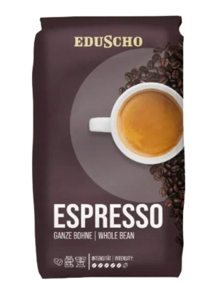 Tchibo Eduscho Espresso кофе в зернах 1 кг пакет с клапаном (Чибо)
