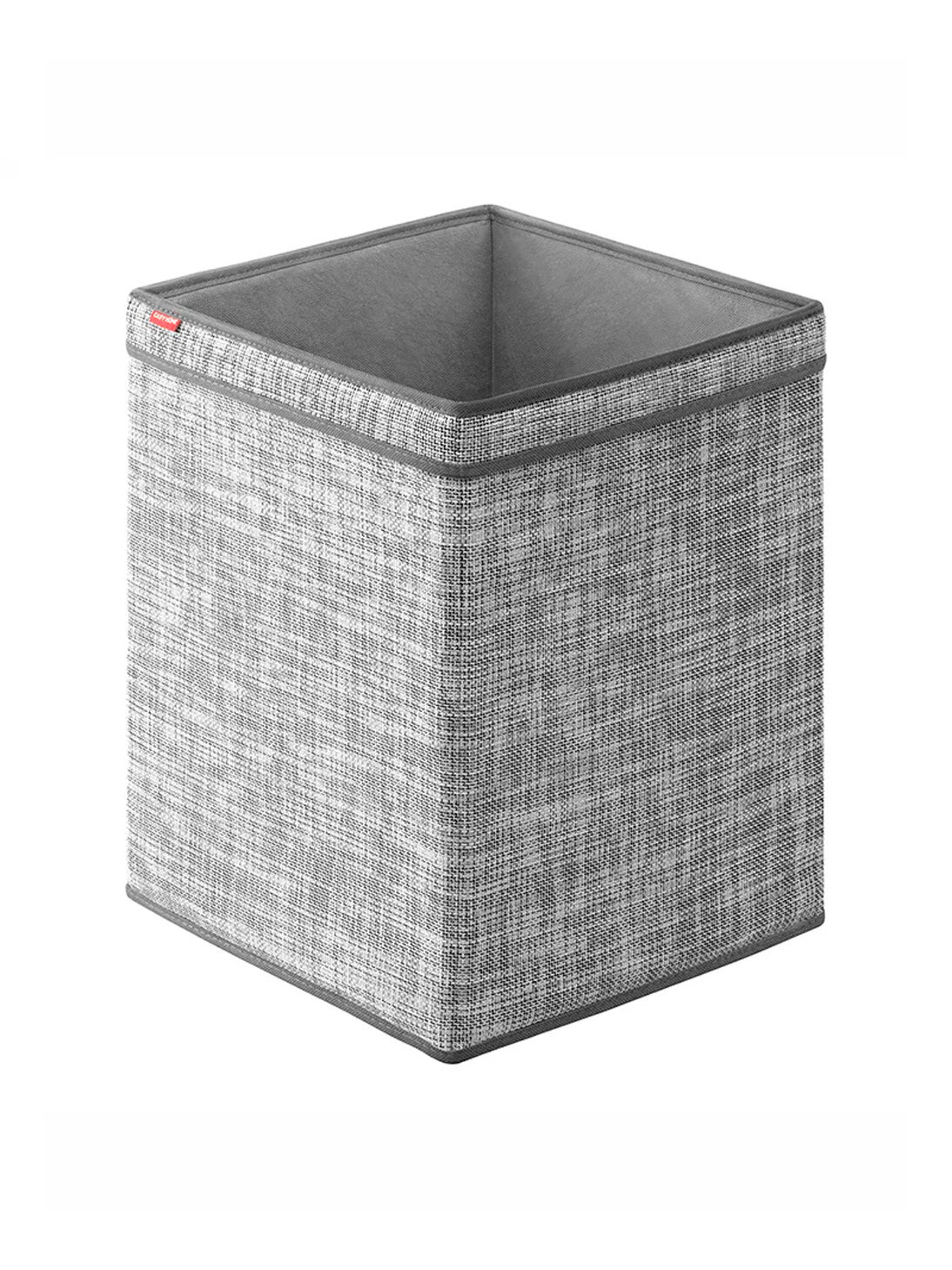 Корзина для хранения с ручками Casy Home 32x32x41см, цвет серый