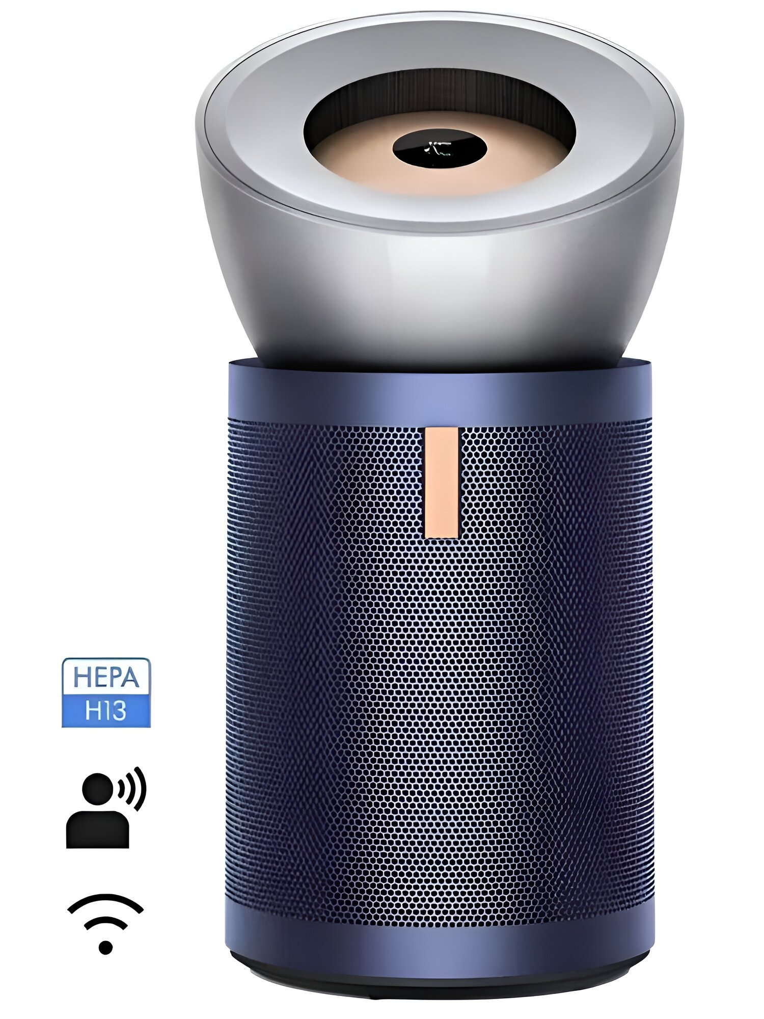 Очиститель воздуха Dyson BP03 Bright Nickel/Prussian Blue HK