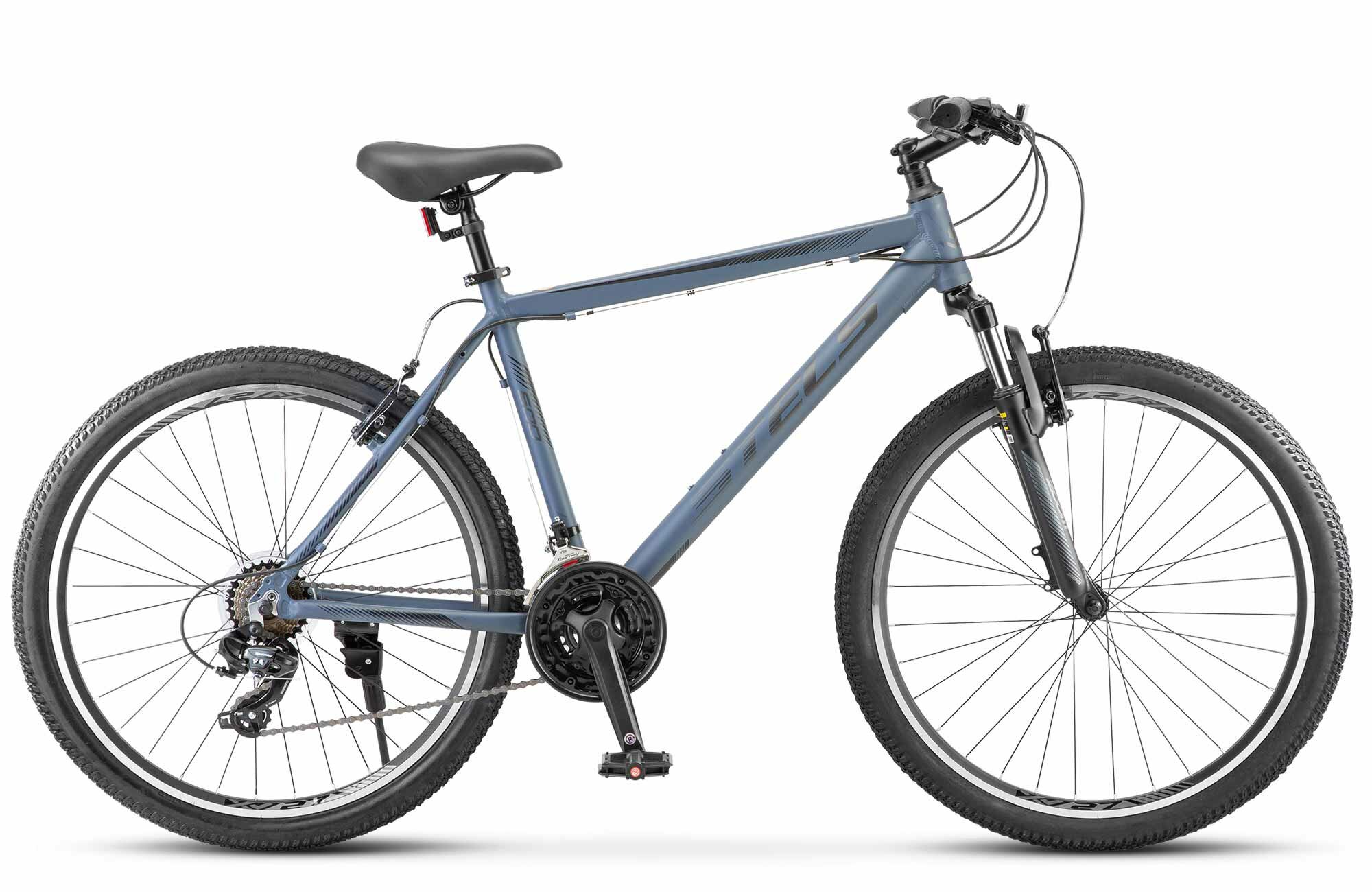 Взрослый велосипед Навигатор-600 колёса 26V рама 19" Темно-серый