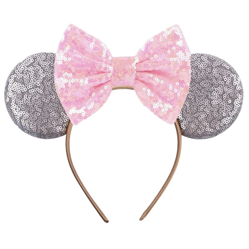 Disney Розовые ушки Минни с блестками, TDMQ096-8