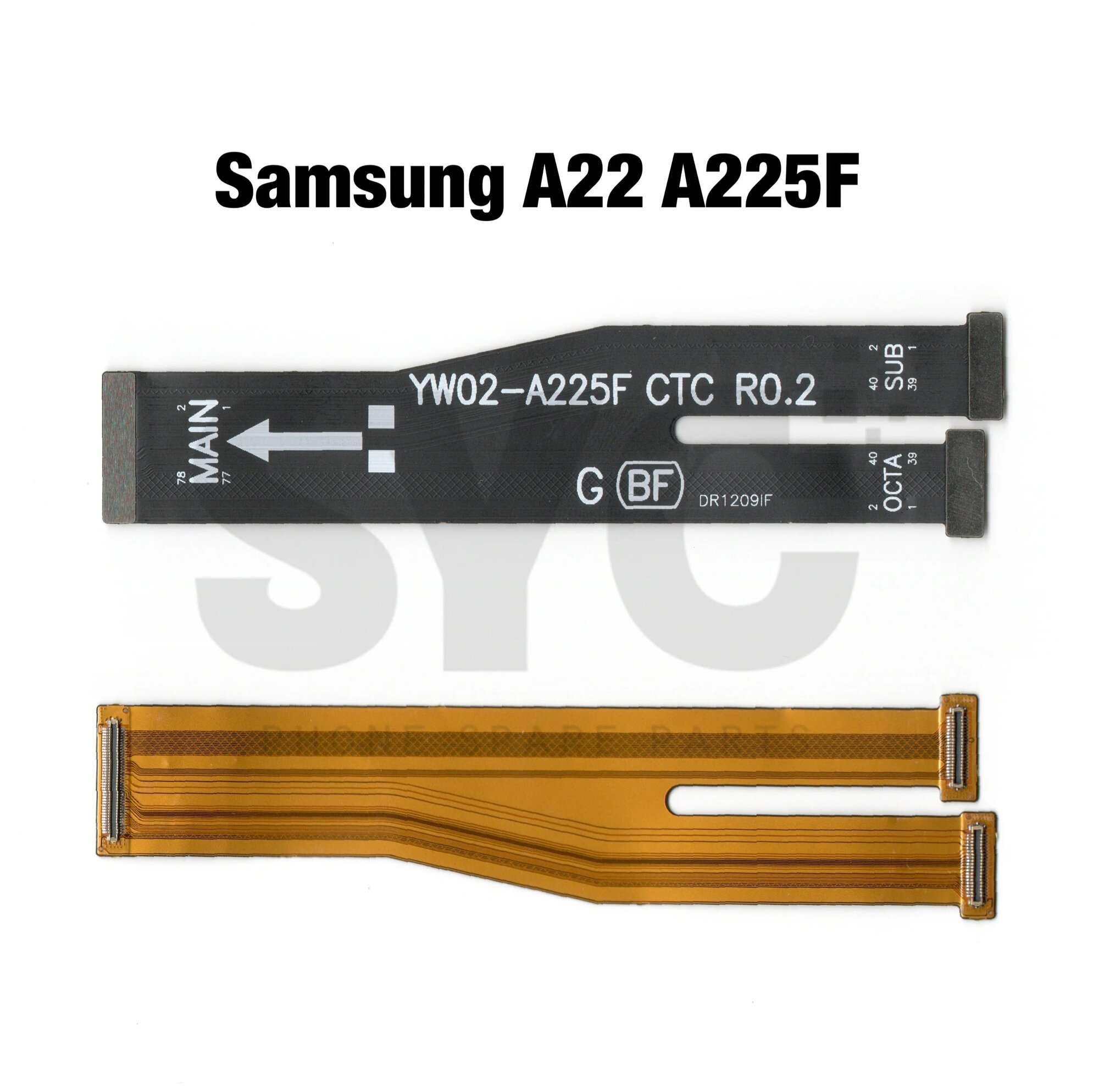 Гибкий кабель основной материнской платы для Samsung A32 A325 A42 A426 A52 A526 A22 4G 5G A225F A72 A725, гибкие запасные части для материнской платы