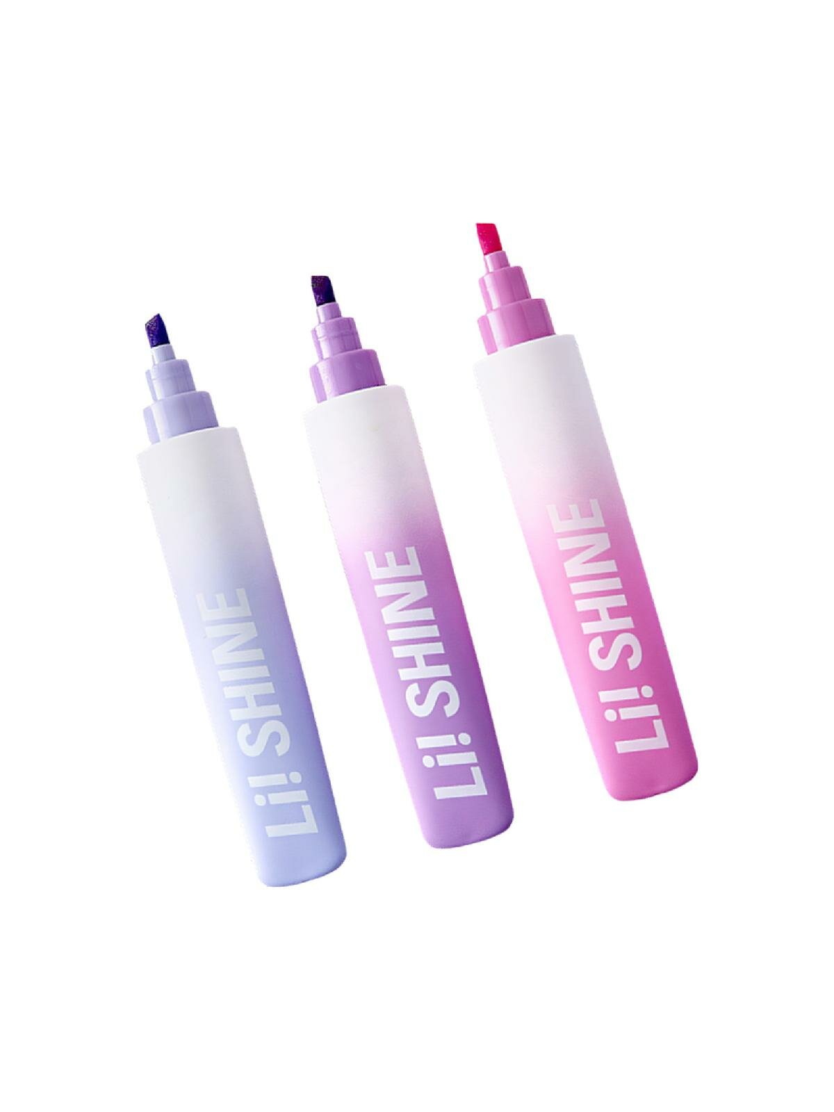 3шт Флуоресцентных маркеров с плавным скольжением флуоресцентный фломастер для разметки