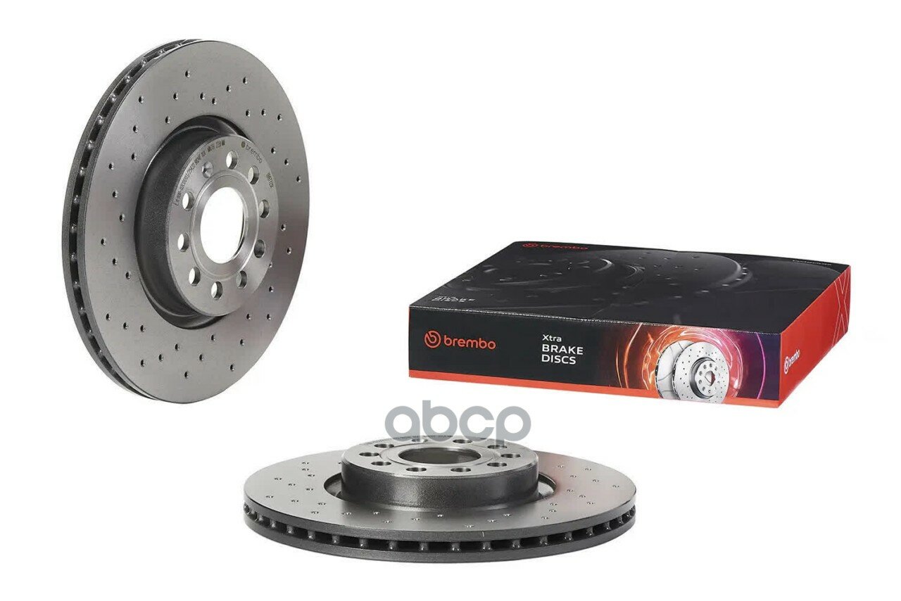 ( 09.9772.1X ) Тормозной диск Audi A3 (2003-), Seat Leon (2005-), Skoda Octavia (10.2005-), VW Golf V, Jetta (2005-), Passat .
