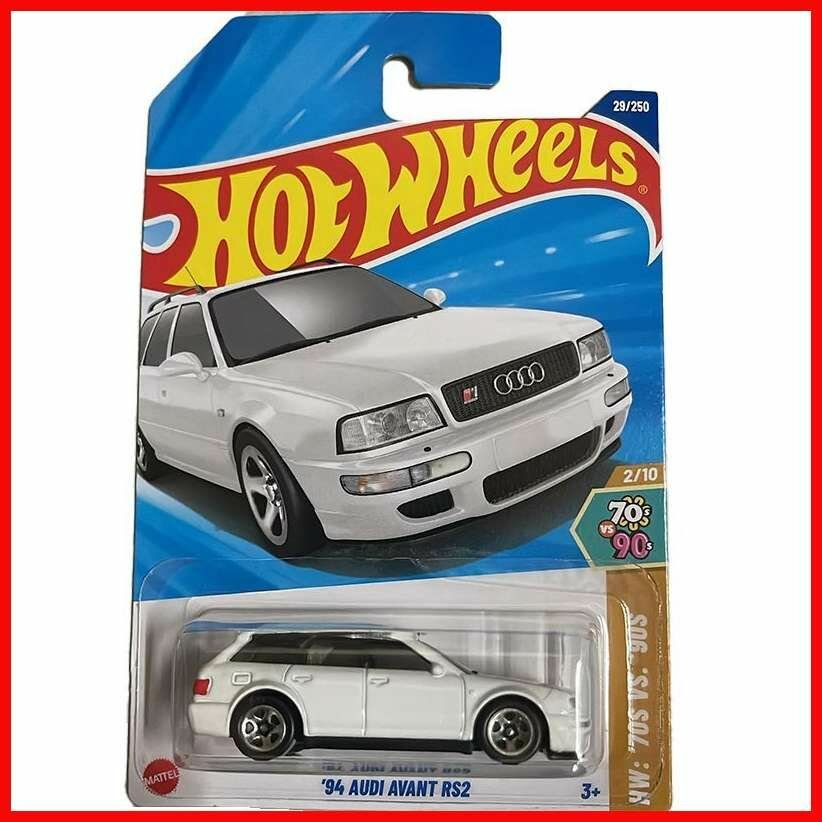 Автомобиль 2025 C4982-94 AUDI AVANT RS2 White HW 70s Vs. 90-е