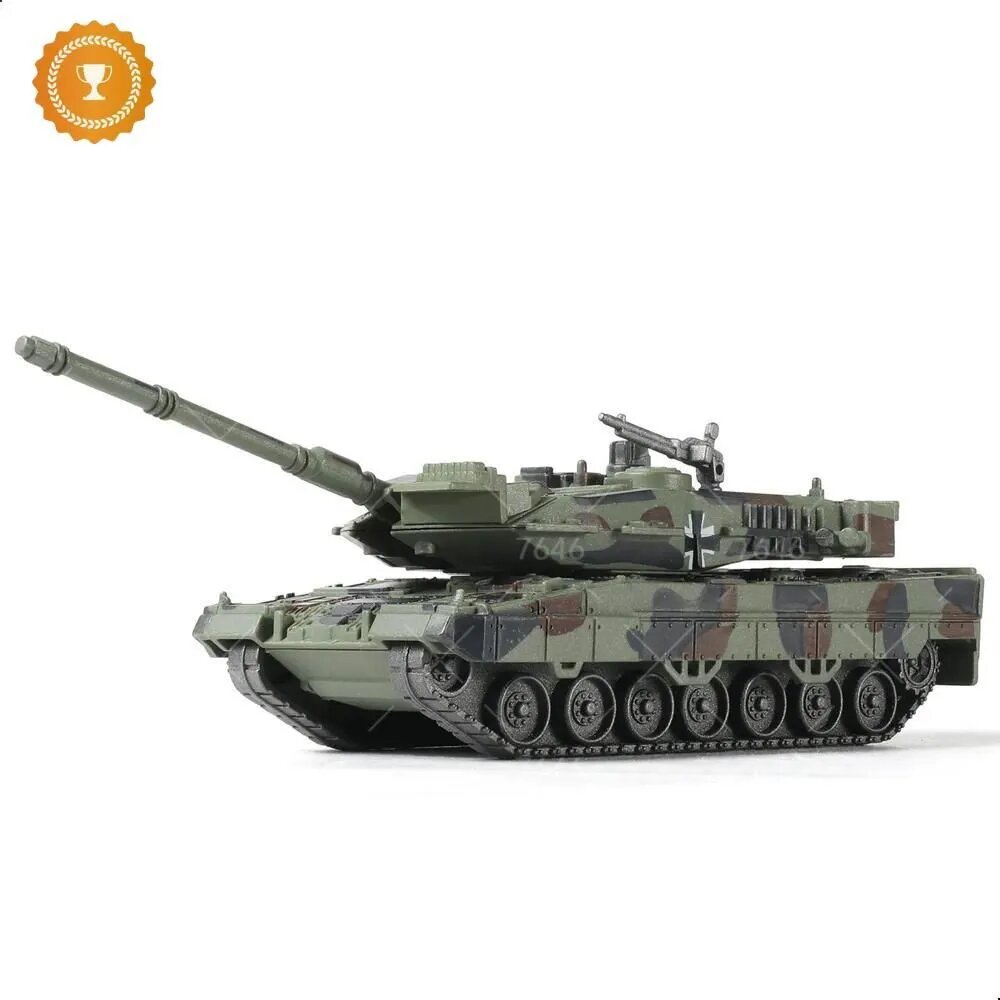GM Модель танка Leopard 2A7 масштаба 1/72 от SEBUNAS, быстрособирающаяся модель немецкой бронетехники Leopard 2A7, основной боевой танк, подарок для взрослых и детей (14 шт.)