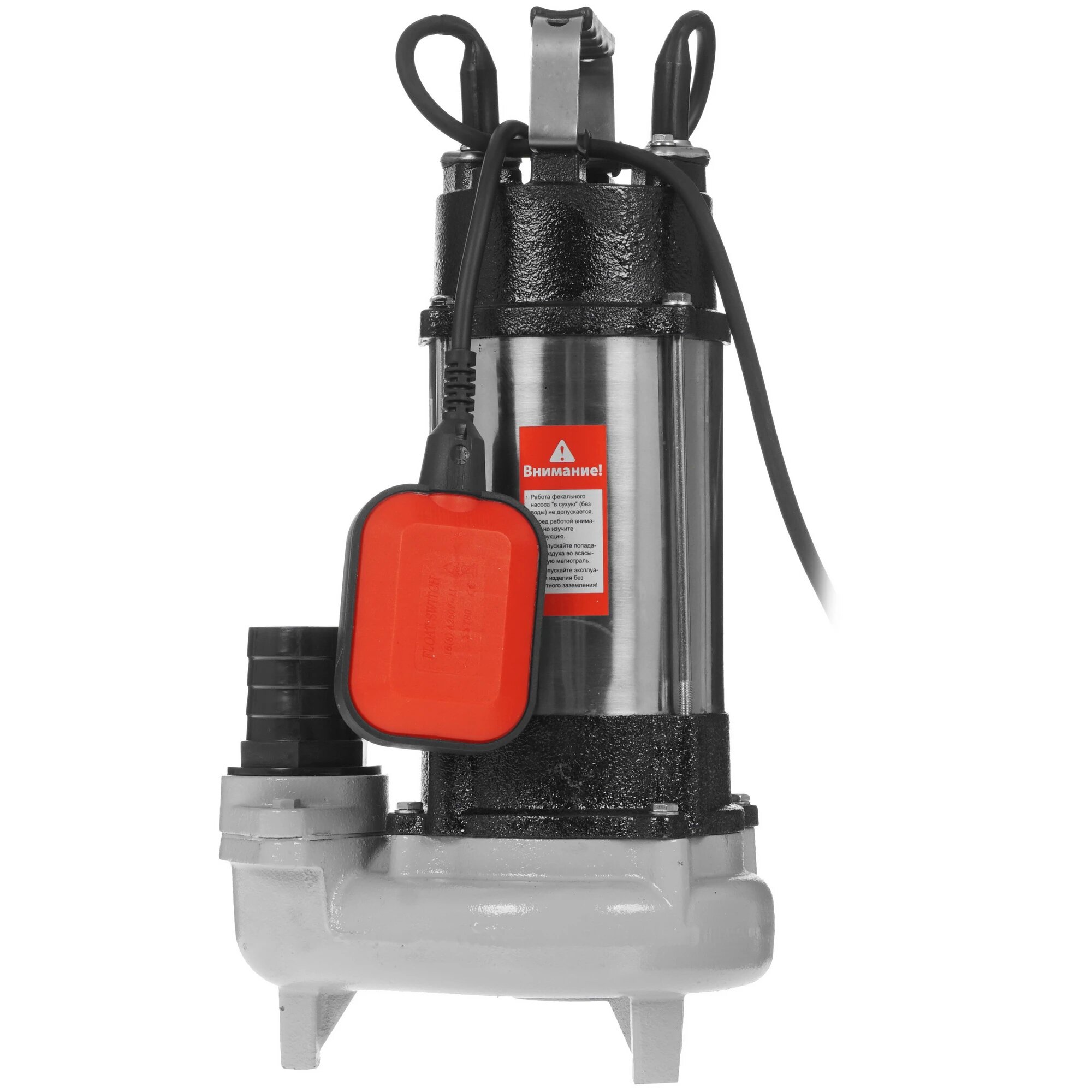 Насос фекальный Ресанта НФ-20000 77/5/2, серый, 450 Вт, центробежный, погружной, 20000л/ч