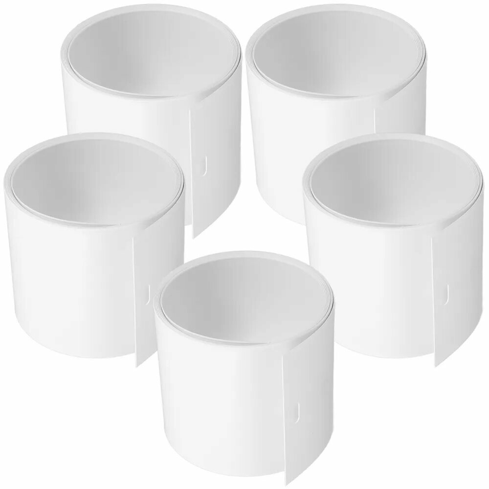 Белые Сланцы Для Вертикальных Жалюзи, Пвх, Долговечные, 5 Шт