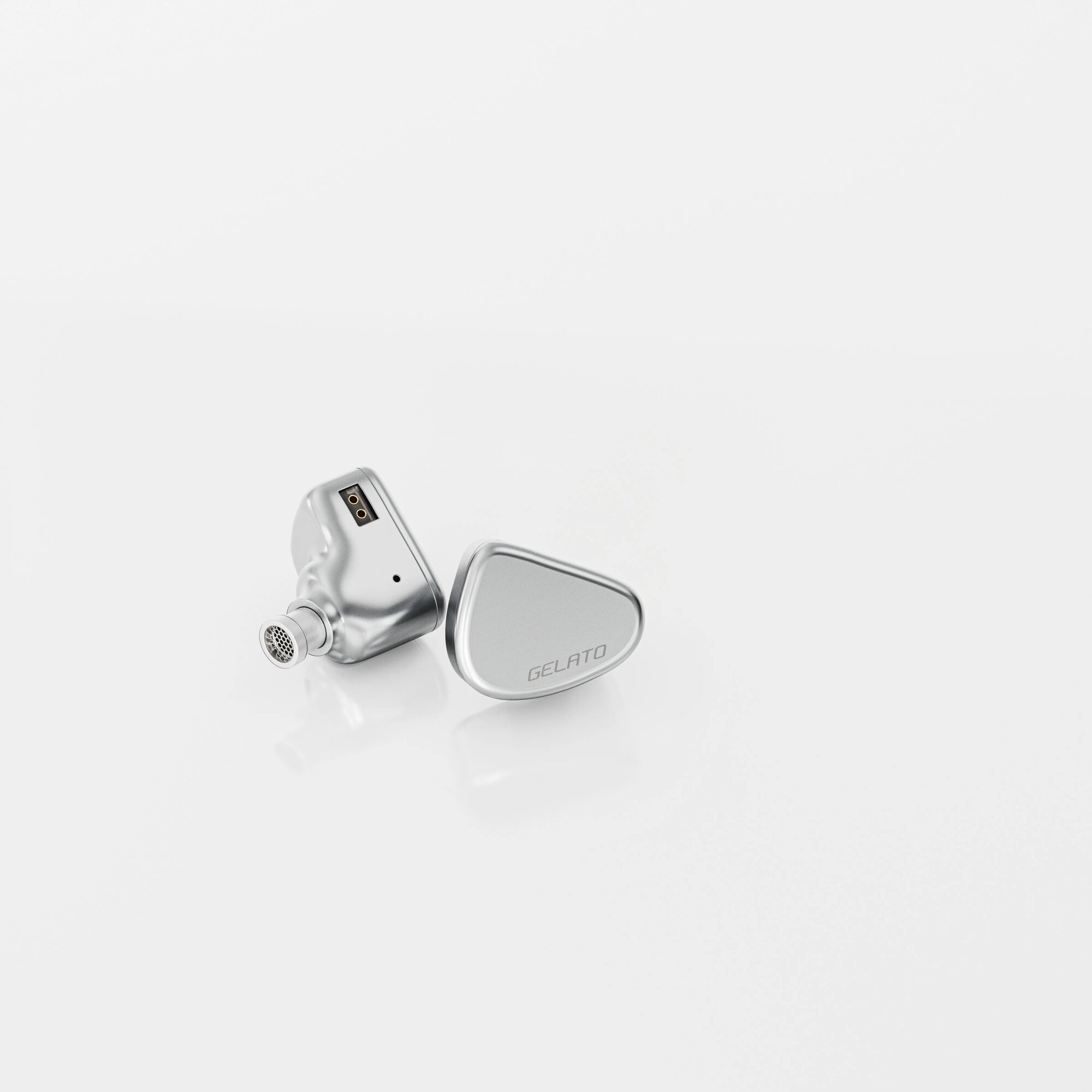 Gelato DSP Вкладные Проводные Наушники HIFI Серебристый Цвет Type-C С Микрофоном Глубокий Бас Стерео Звук