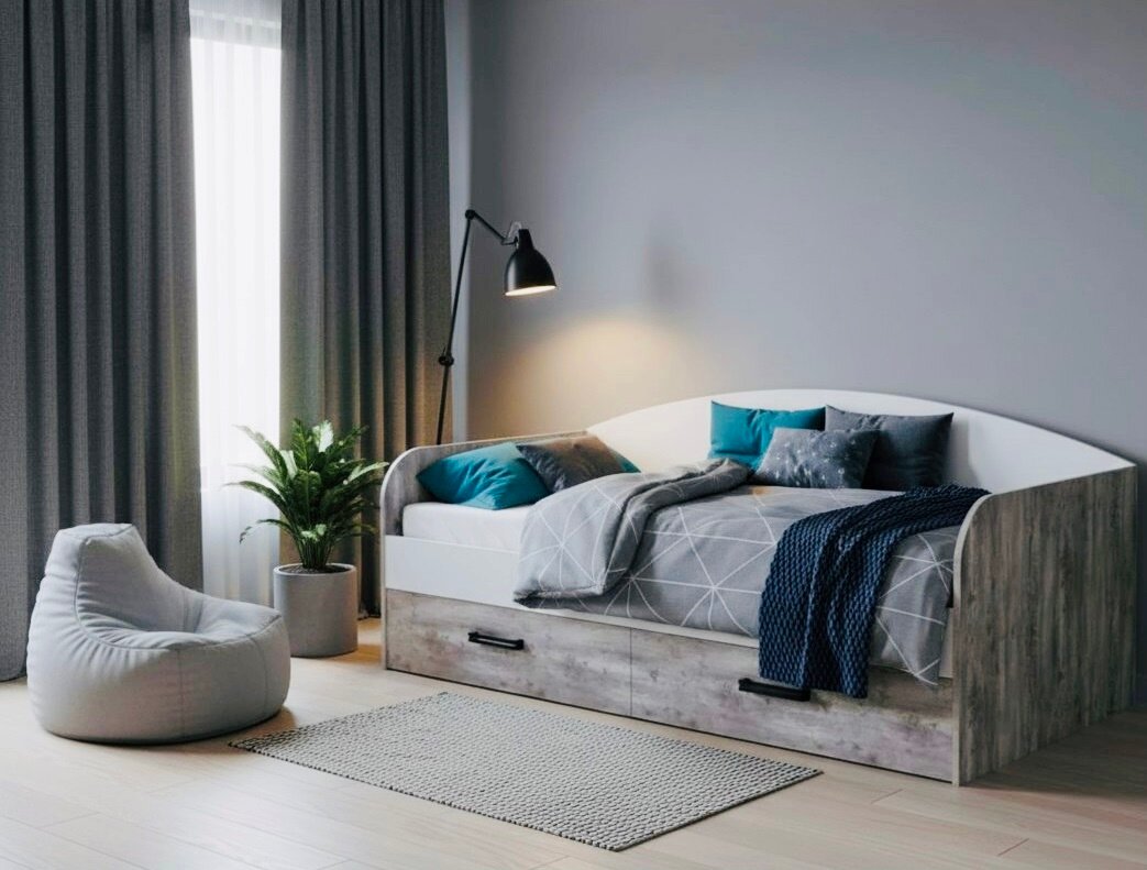 Кровать 120х200 коллекции Гранд