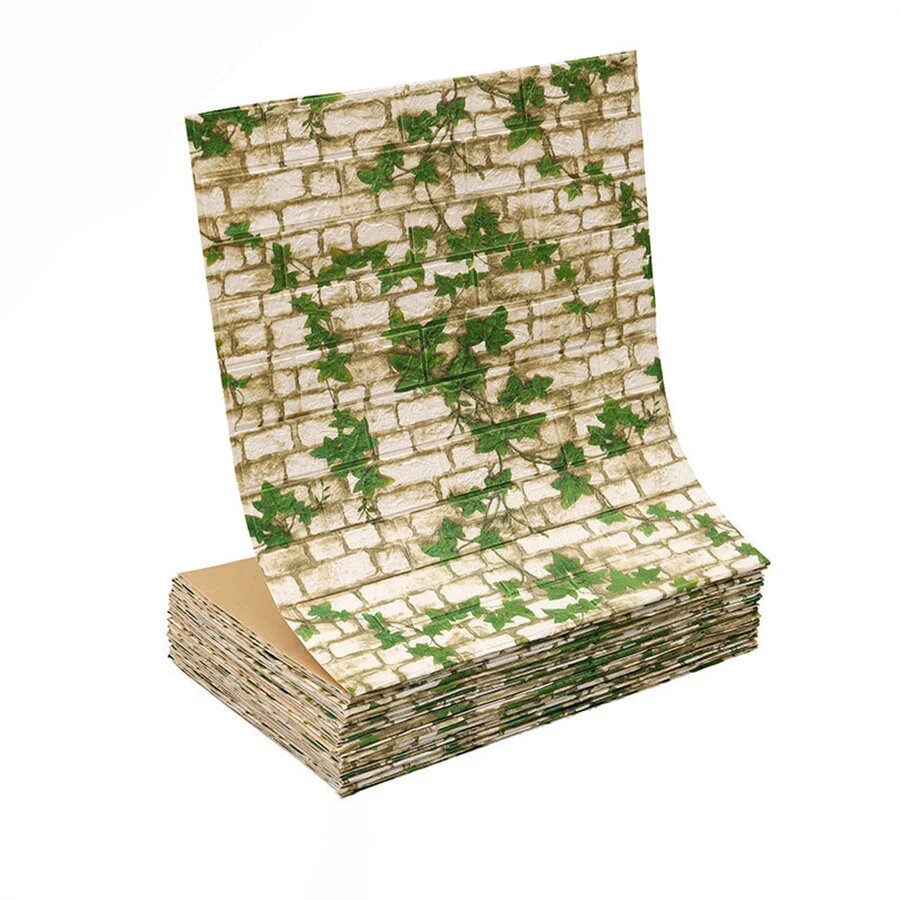 Виниловые обои 3D кирпич