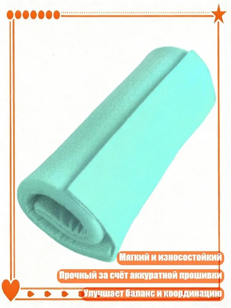 Коврик для детских танцев и гимнастики без запаха, Матча зеленый, Смотрите подробное описание товара,11*11, Разноцветный,