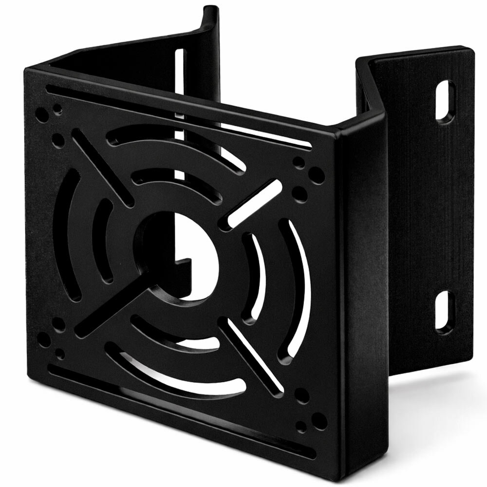 Кронштейн монтажный для камеры видеонаблюдения на столб, угол 50 мм, 3D печать, черный