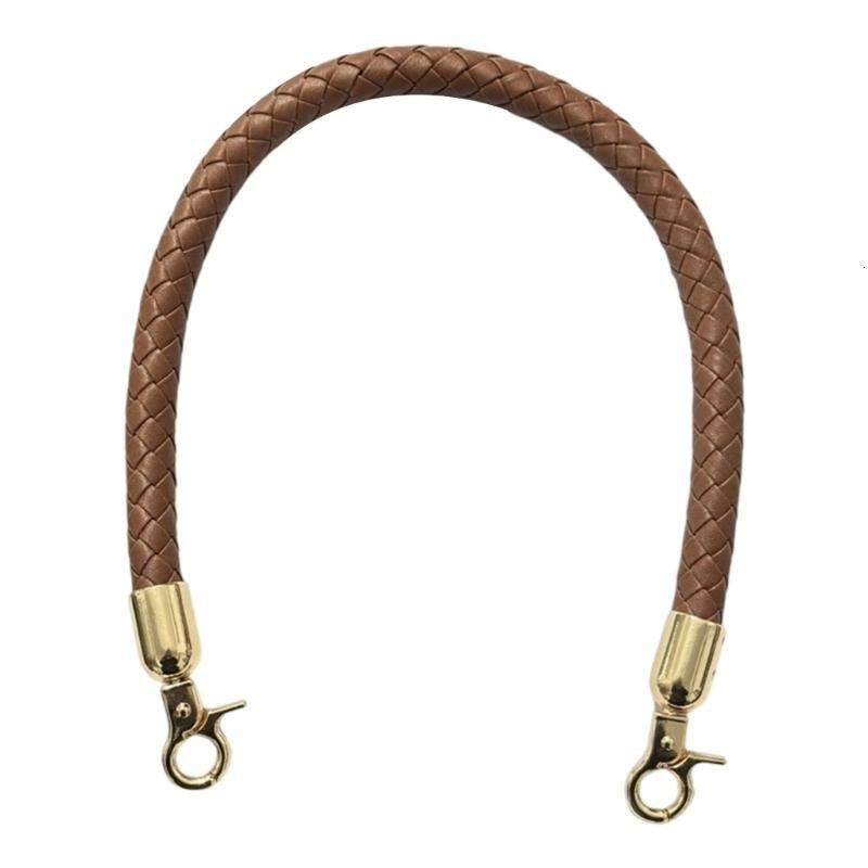 Заменяемый кожаный плечевой ремень для сумки, Темно - коричневый