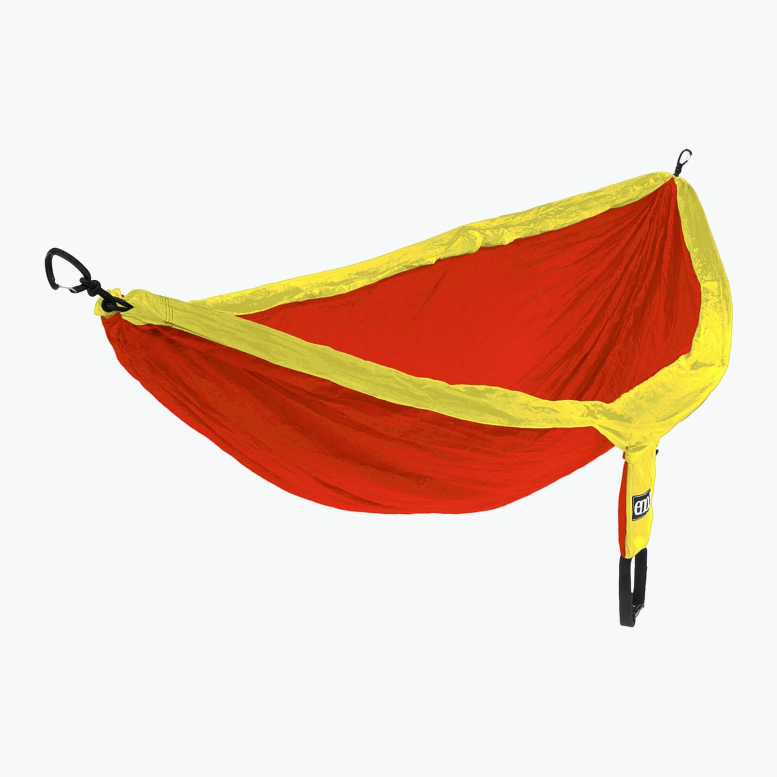 DECATHLON Туристический гамак ENO DoubleNest, оранжевый/красный/желтый, длина 285 см, ширина 188 см, максимальная нагрузка 180 кг