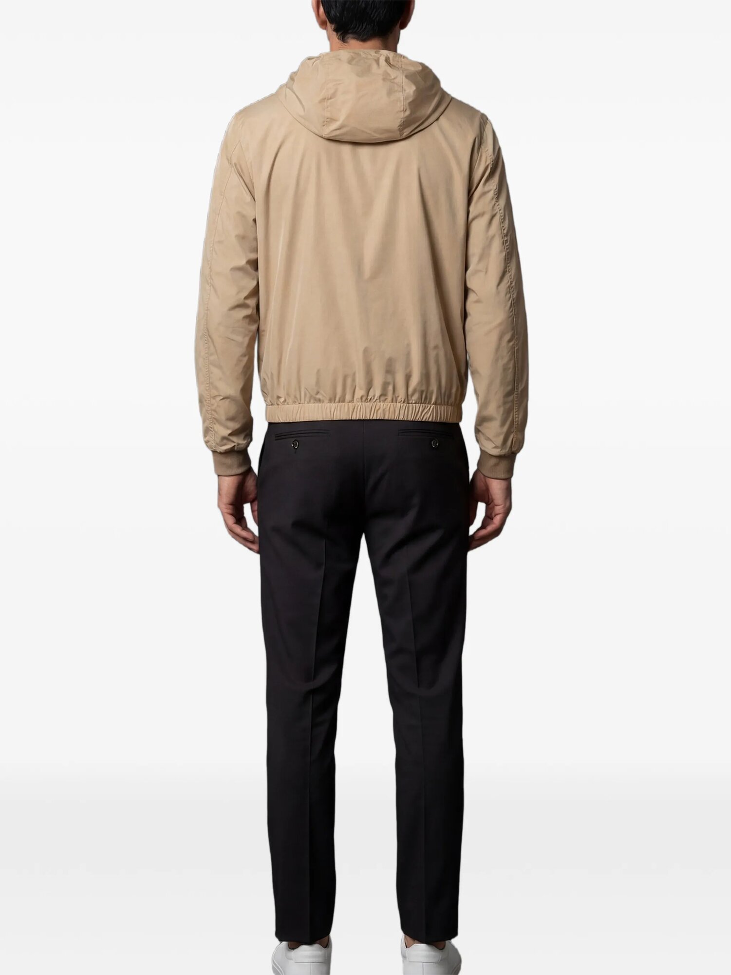 Куртка MooRER Albori hooded zip jacket, размер 52, разноцветный — фото 1