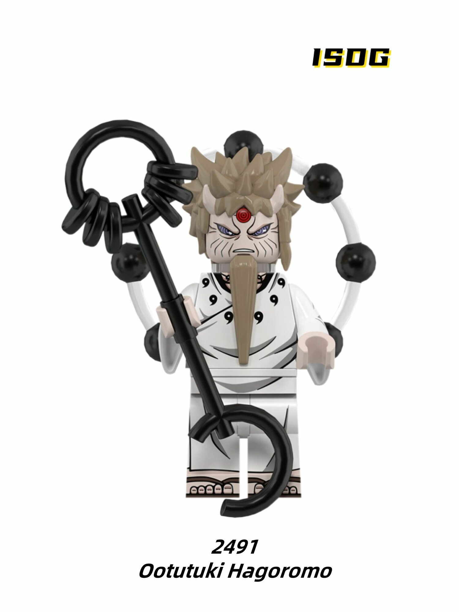 2025 Минифигурок конструкторами Naruto: Uchiha Madara, Obito, ltachi, Hatake Kakashi совместимысLEGO (4.5 см, пакет) ISDG_WM2491