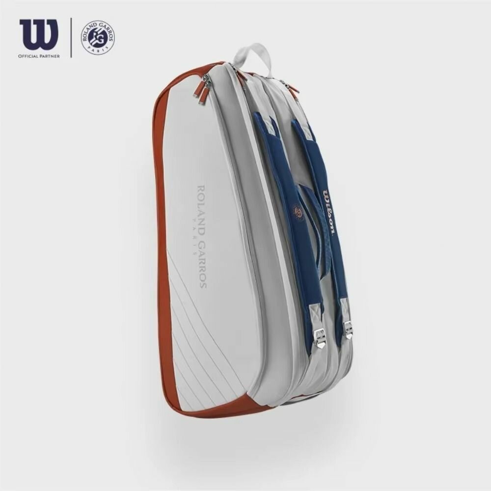 Рюкзак для теннисных ракеток из мягкой кожи Wilson Рюкзак для тенниса обтекаемой формы