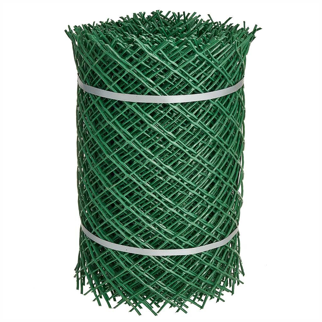 Садовая пластиковая сетка 0,5х20 м, ячейка ромб 40х40 мм Гидроагрегат Профи