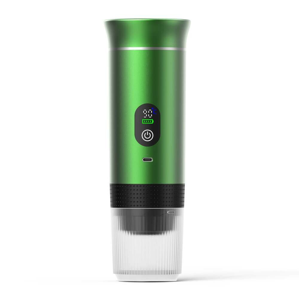 Портативная кофеварка VEKER KF-02 Pro Green (эспрессо, капсульная)