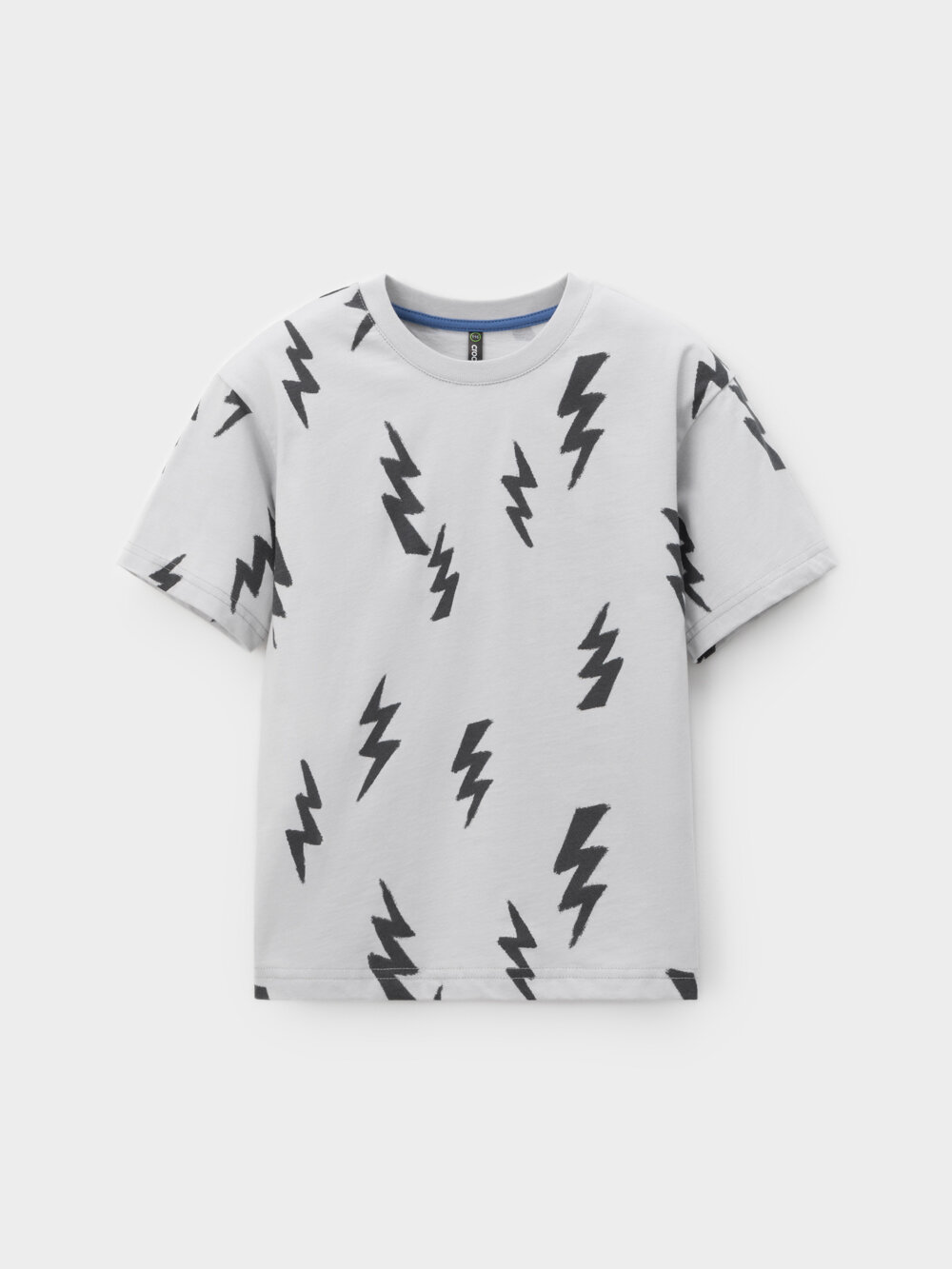 Футболка базовая детская футболка с принтом, хлопок