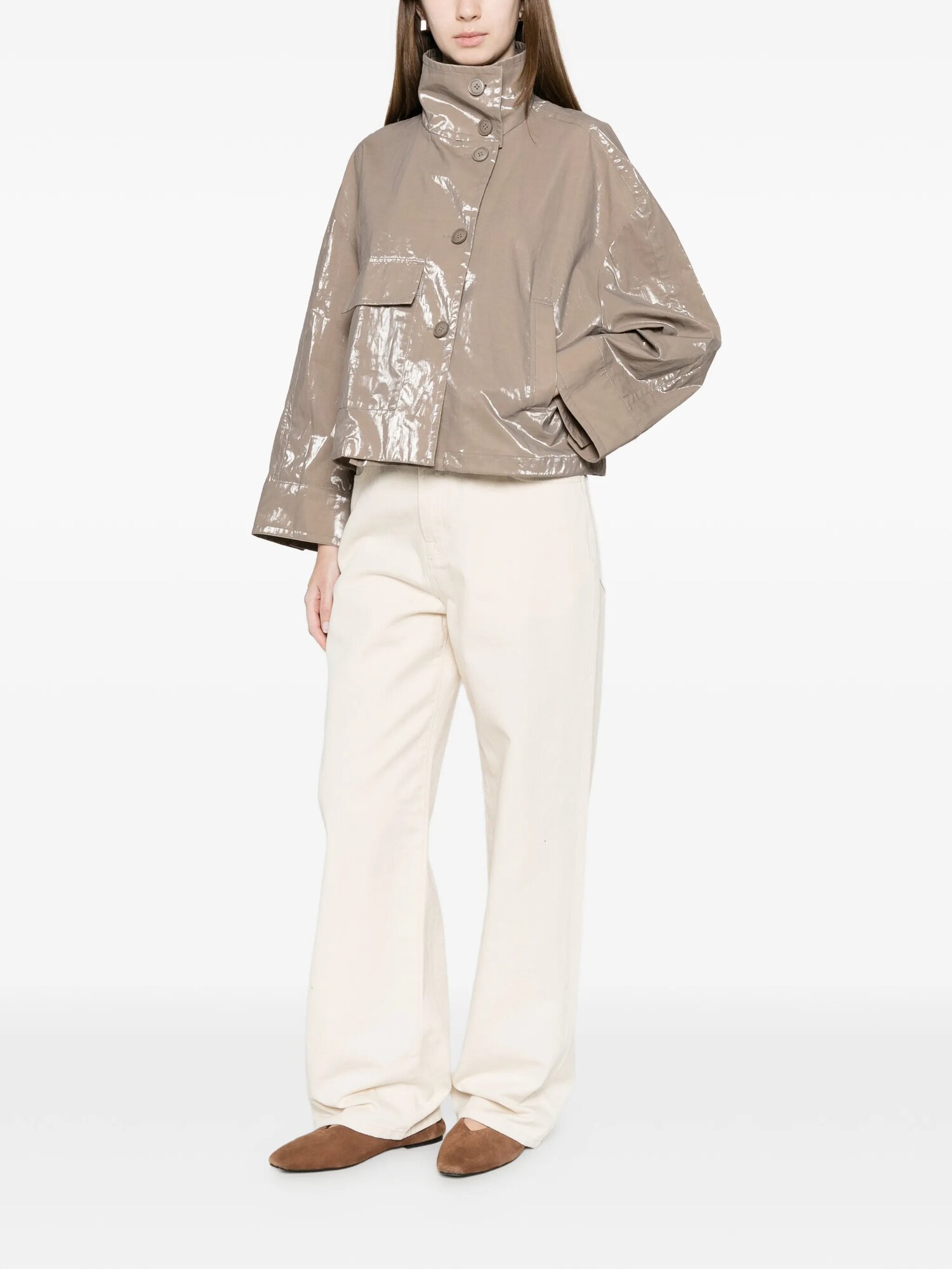 Куртка DUNO Button flap-pocket jacket, размер 42, разноцветный — фото 1