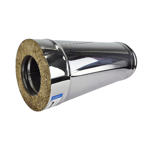 Дымоход сэндвич Ф110(430/0,5)х200(430/0,5) Д=500мм (Коракс)