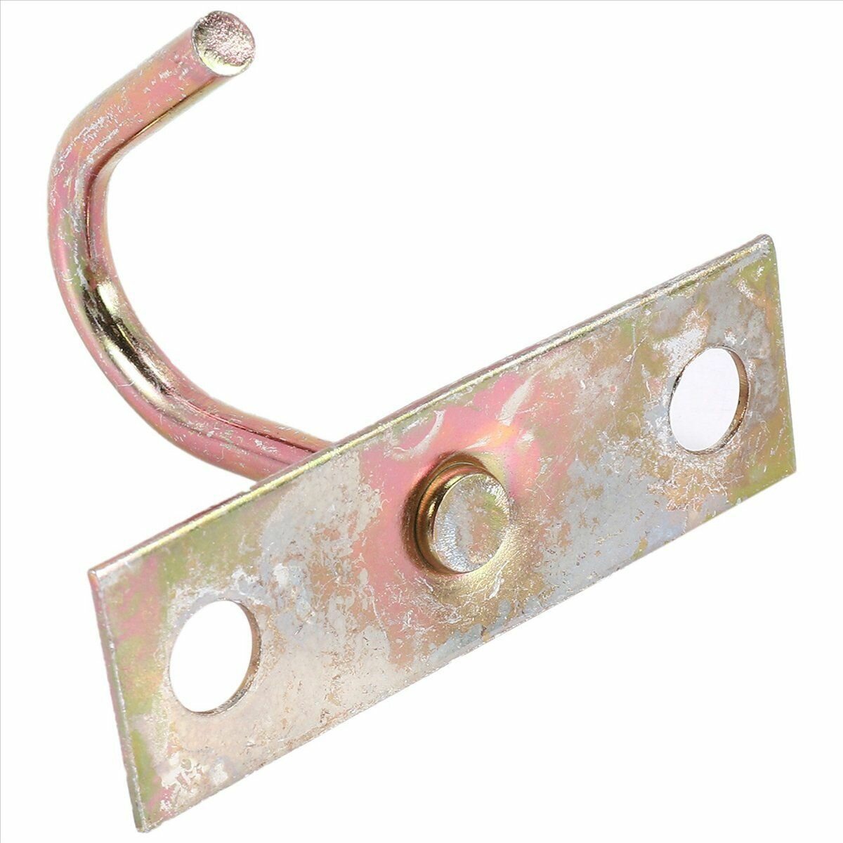 Металлический J-образный потолочный крюк для крепления вентилятора, высота 80 мм, Т-образный потолочный крюк для установки (бронзовый)