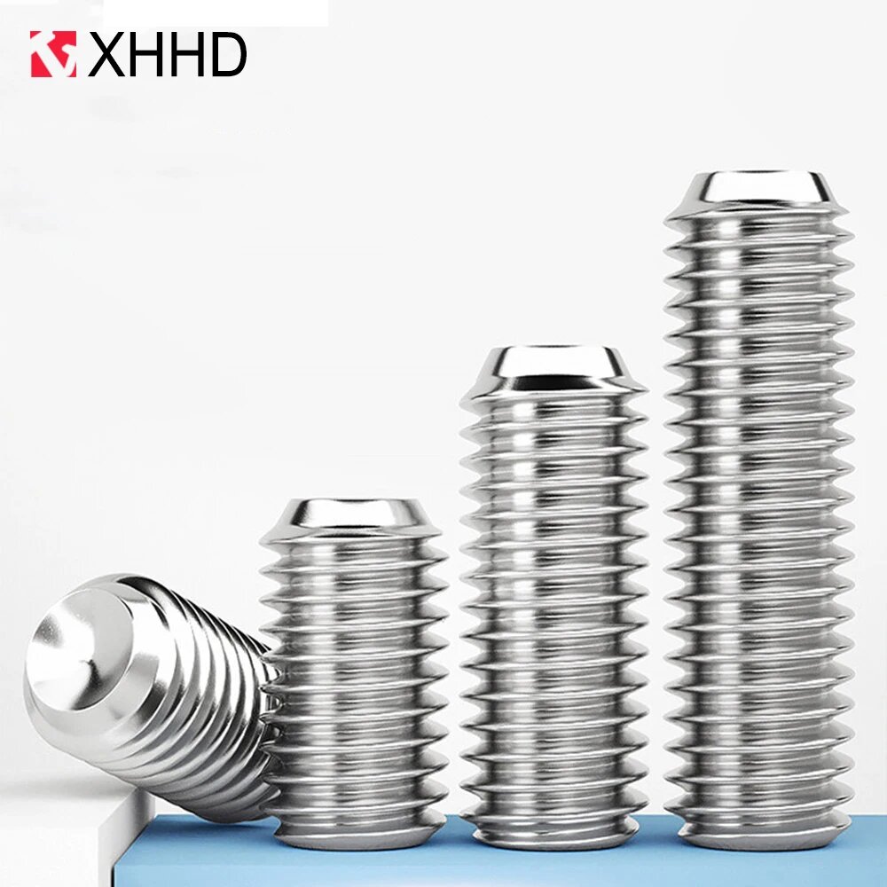 Установки винты NEWHONGHUIDA из нержавеющей стали 304 DIN916 M1.6-M12 M3.5, 5mm (30pcs)