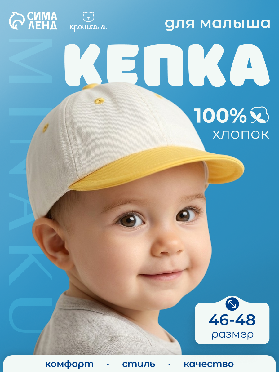 Кепка Крошка Я для детей