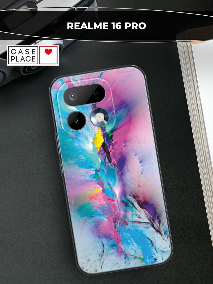 Чехол на Realme 16 Pro / Реалме 16 Про с принтом Абстракция 29