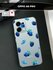 Чехол на Oppo A6 Pro / Оппо A6 Про с принтом Ежевика и голубика, прозрачный
