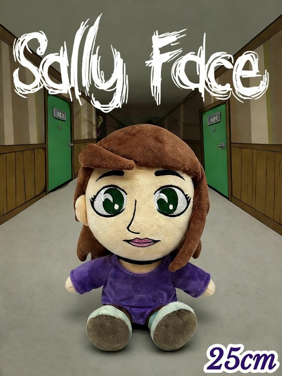 Мягкая Игрушка Салли Фейс Ashley Campbell 25cm/Sally Face Plush toys