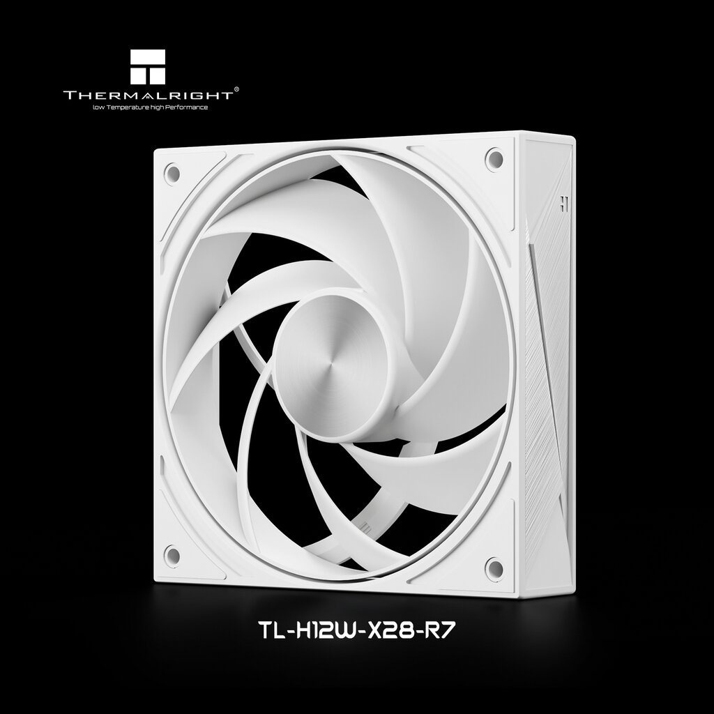 Вентилятор для корпуса Thermalright TL-H12-X28W-R7 (120mm, PWM, белый)